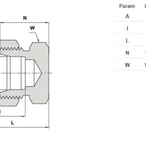 [HAM-LET] 3001058 Cap 7108L SS 1/2 – IT TECH