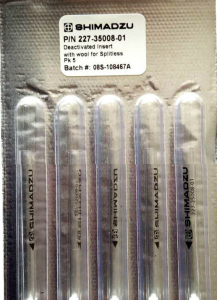[SHIMADZU] 227-35008-01 Deactivated Insert with wool for Splitless (5 ...